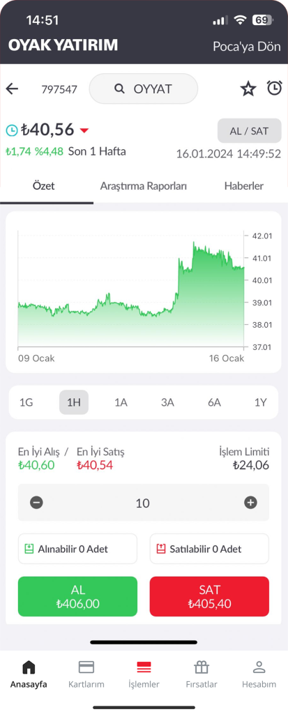 Yatırım - Poca APP